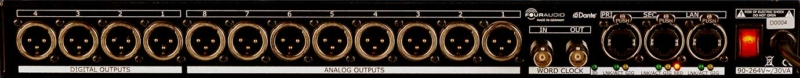 DBO1 - 8 Channel Dante Breakout Box - Four Audio