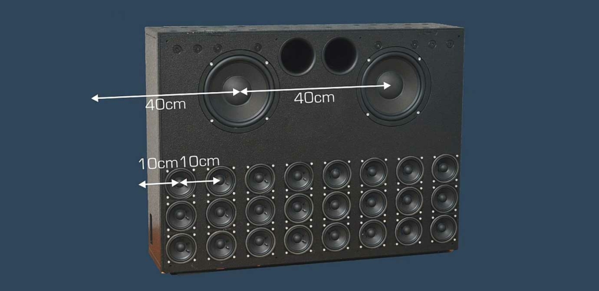 WFS - Wave Field Synthesis Loudspeaker Modules - Four Audio